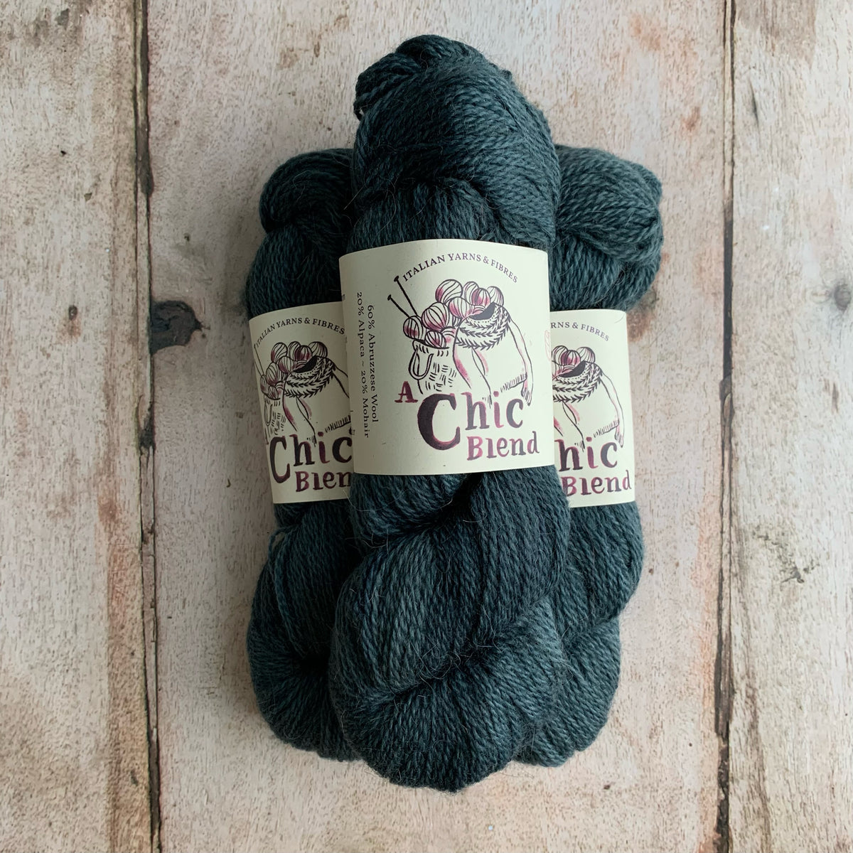 Lanivendole - A Chic Blend - 4ply / Light Fingering - Nautilus – Hand Make Create