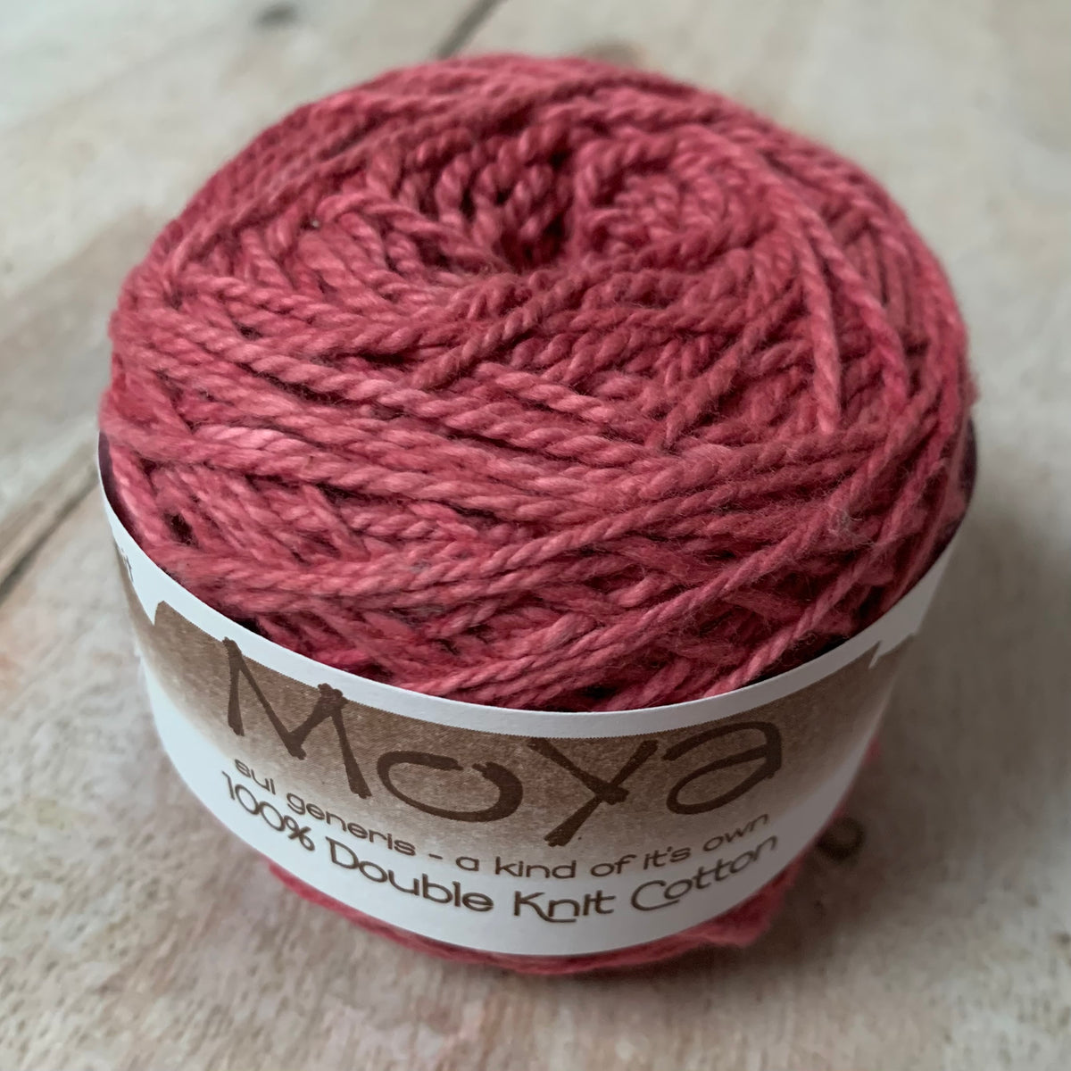 MoYa 100% Cotton DK - 50gram ball - Bordeaux – Hand Make Create
