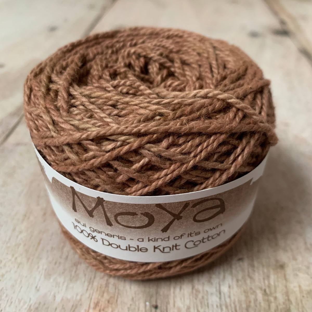 MoYa 100% Cotton DK - 50gram ball - Chestnut – Hand Make Create