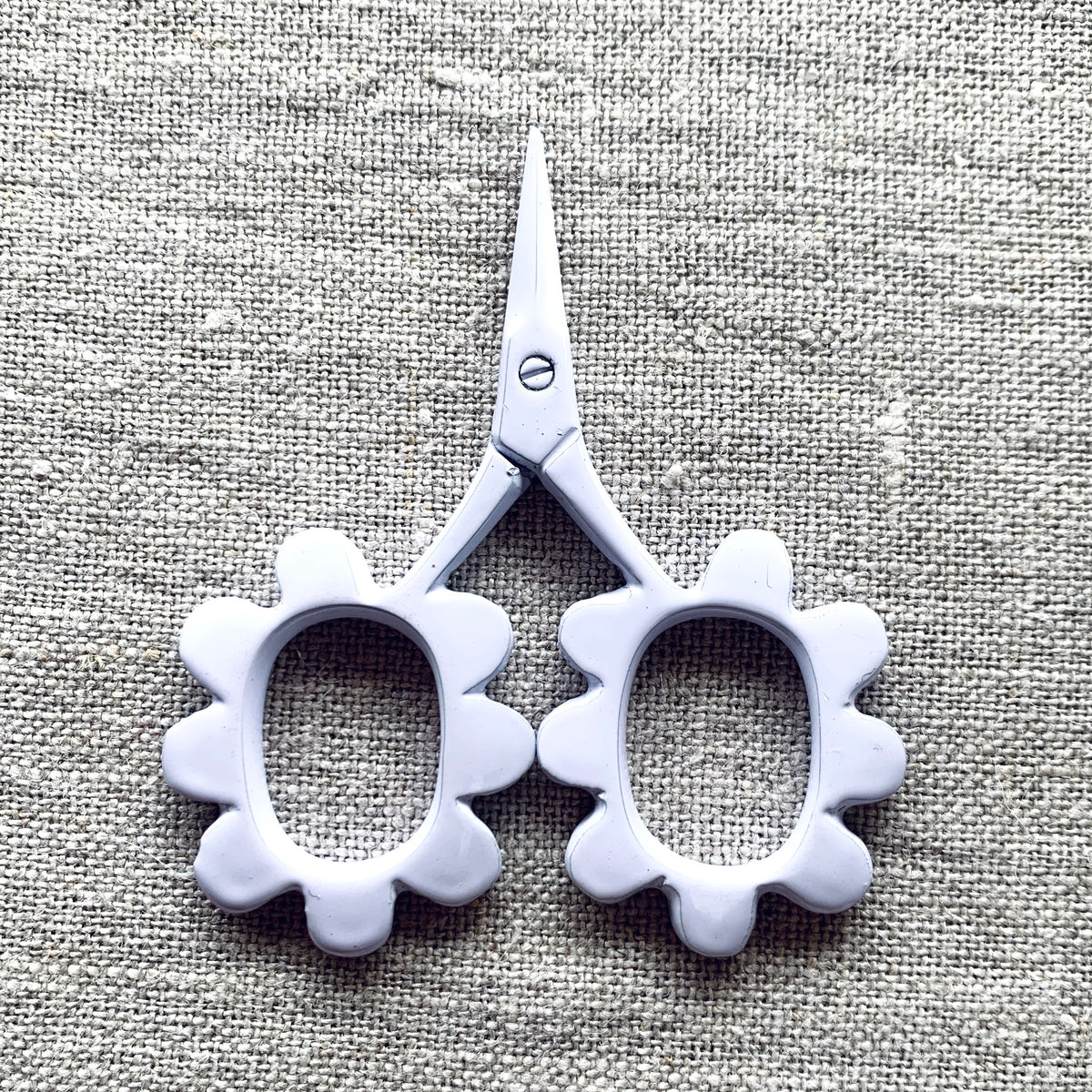 White Flower Scissors – Hand Make Create