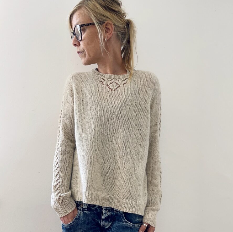 Fjolla Sweater Pattern - PDF and Printed Hard Copy – Hand Make Create